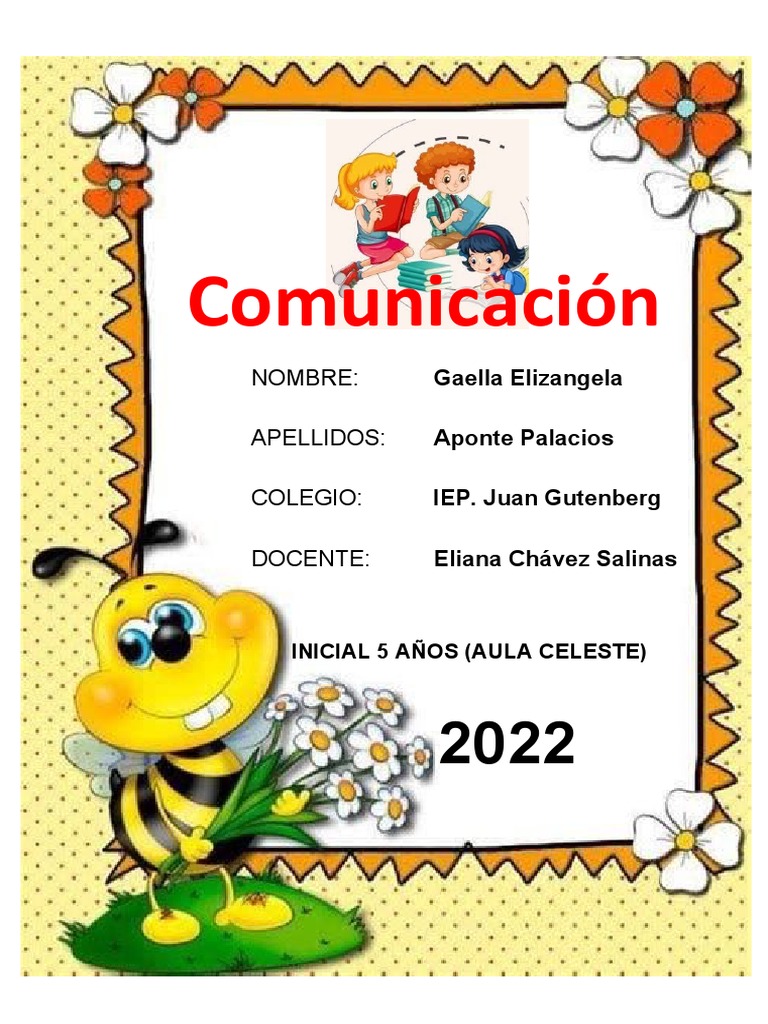 Caratula Comunicacion Inicial | PDF