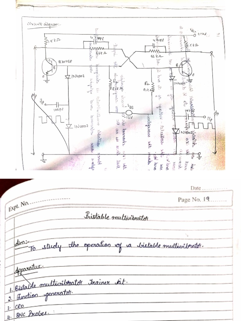 Bistable Multivibrator | PDF
