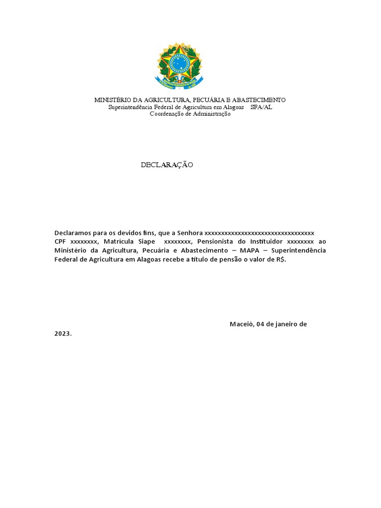 Modelo - Requerimento | PDF