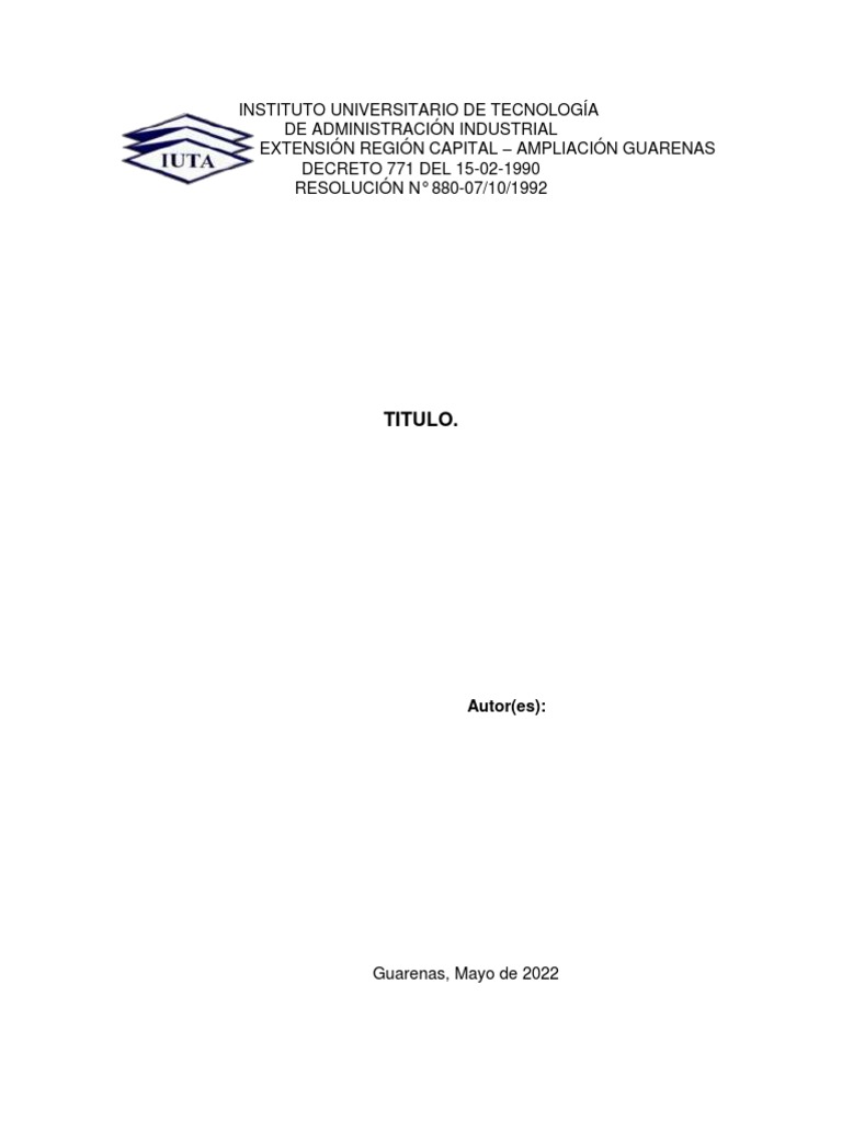 Proceso de Validación Iuta | PDF