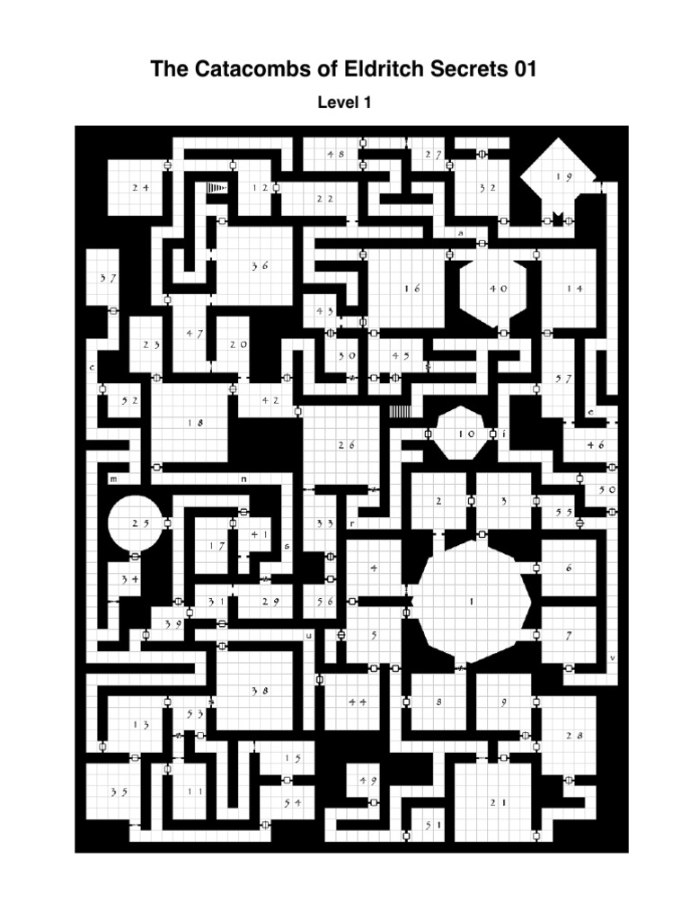 The Catacombs of Eldritch Secrets 01 | PDF
