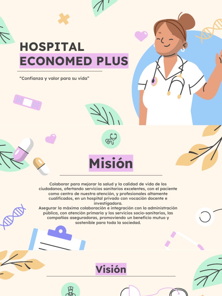 Hospital Economed Plus: Salud y Confianza | PDF | Crecimiento personal ...