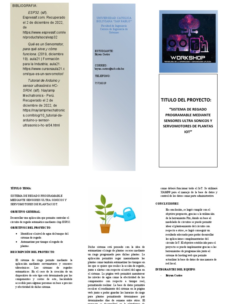 Triptico Iot | PDF | Red mundial | Internet y web