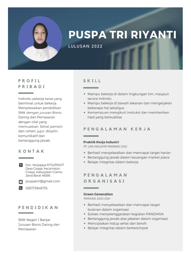CV Puspa Tri Riyanti | PDF