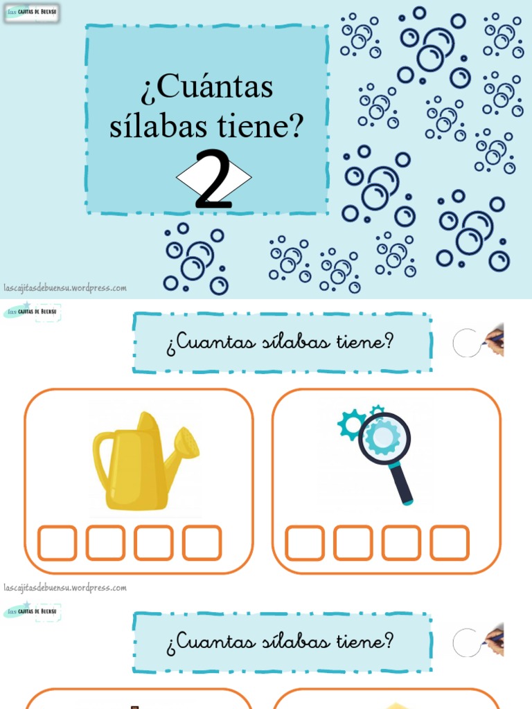 conteo-silabas-2 | PDF