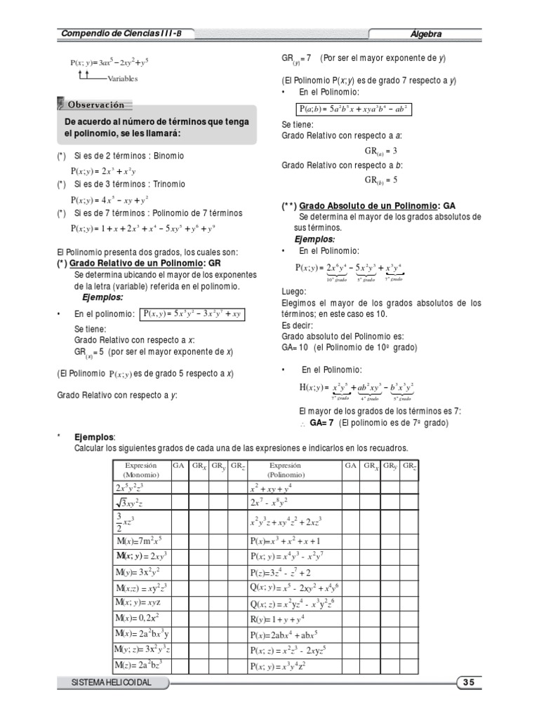 Grado Exp Alg - P (Saco) - 2 | PDF | Matemáticas Aplicadas | Relaciones matematicas