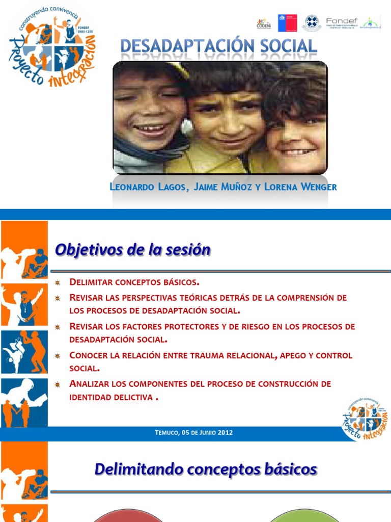 Desadaptación Social: Factores y Perspectivas | PDF | Relaciones ...