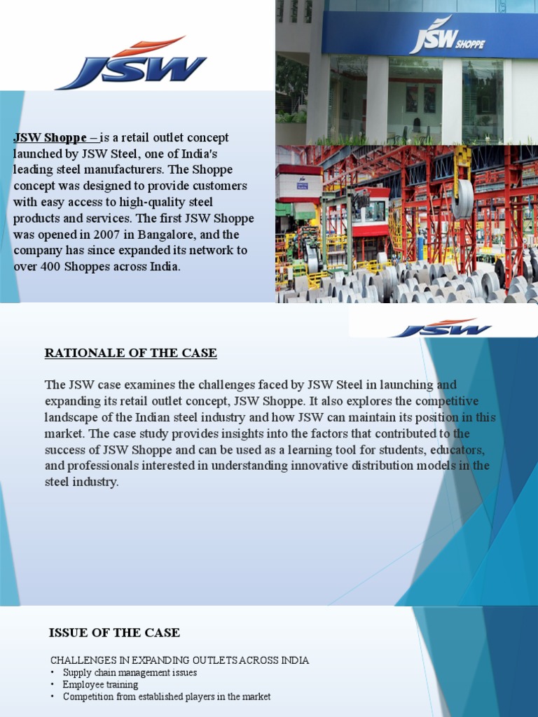 JSW Case Study Report | PDF