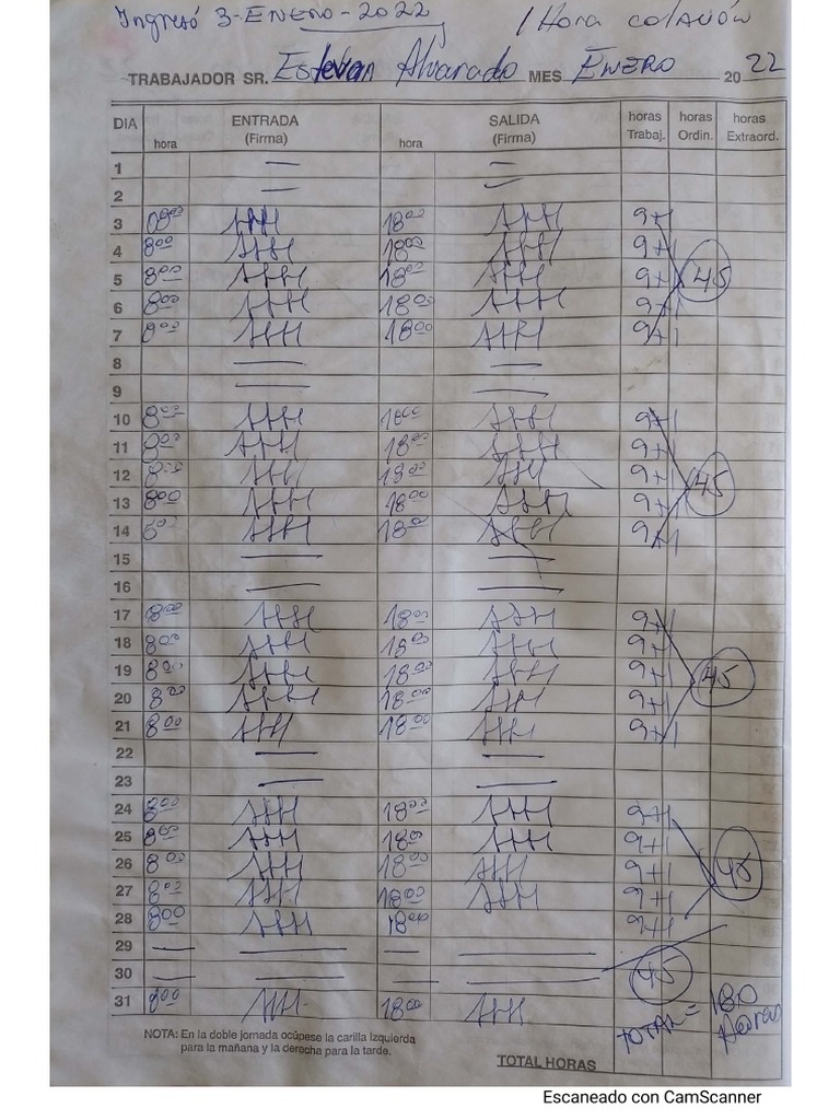 Libro de Asistencia | PDF