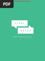 Building A Story Brand by Donald Miller | PDF | Brand