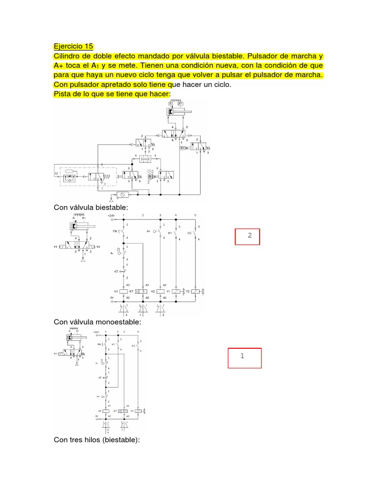Examen 2 Eva Electroneumática | PDF