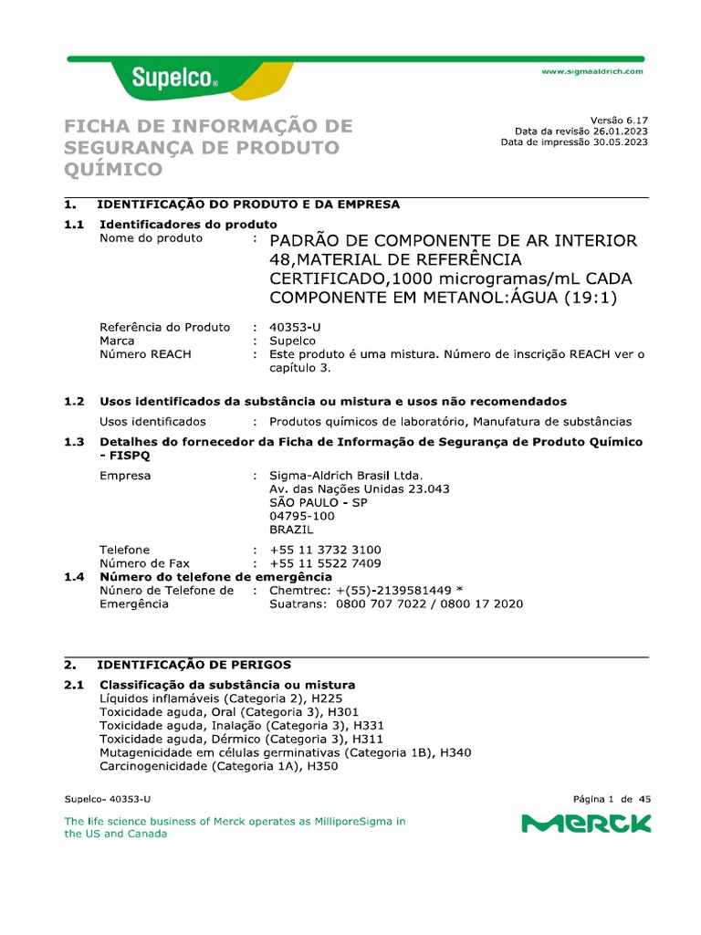 Fispq Padrão de Componente de Ar Interior | PDF