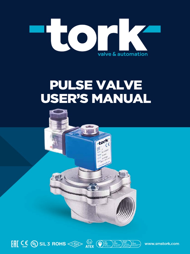 Pulse Valve User's Manual Overview | PDF | Valve | Pipe (Fluid Conveyance)