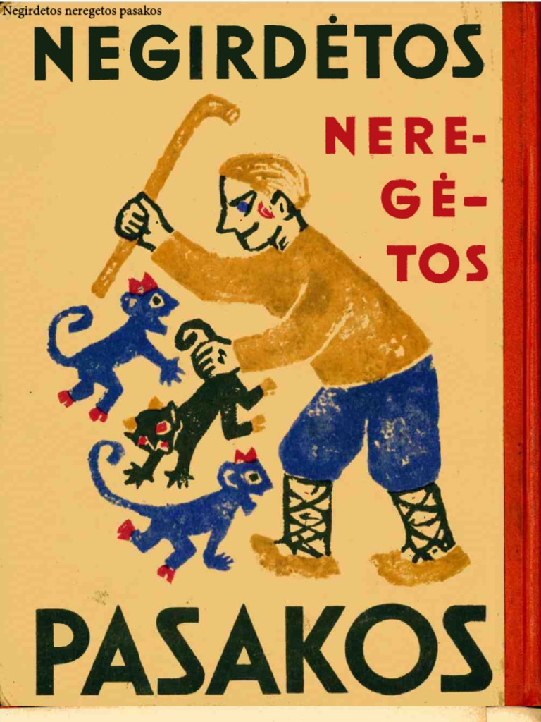 Negirdetos Neregetos Pasakos | PDF