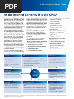 The 12 Page ORSA | PDF | Risk | Risk Management