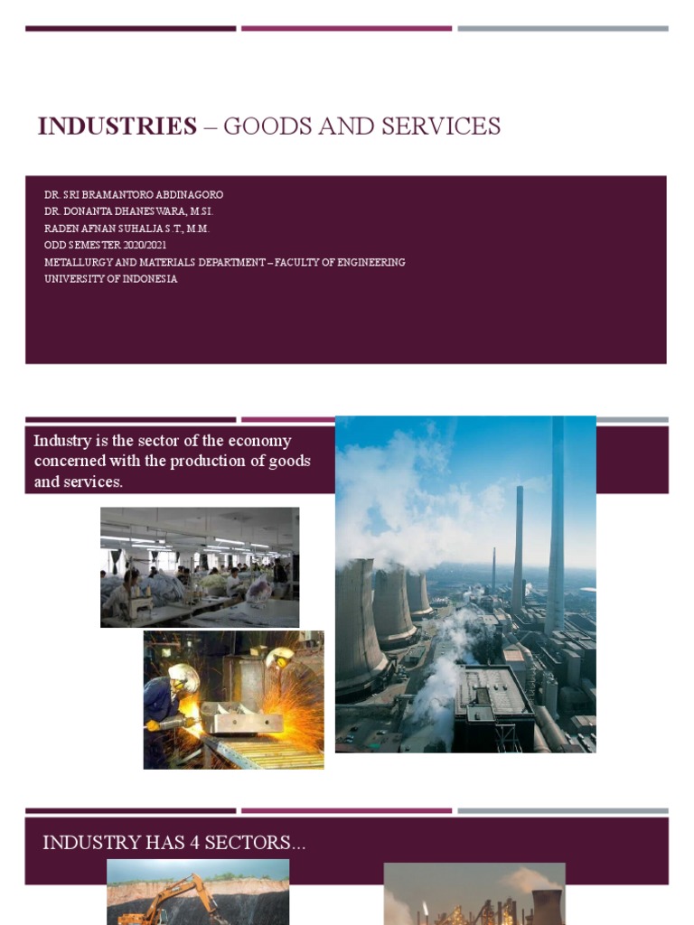 Overview of Industry Sectors | PDF
