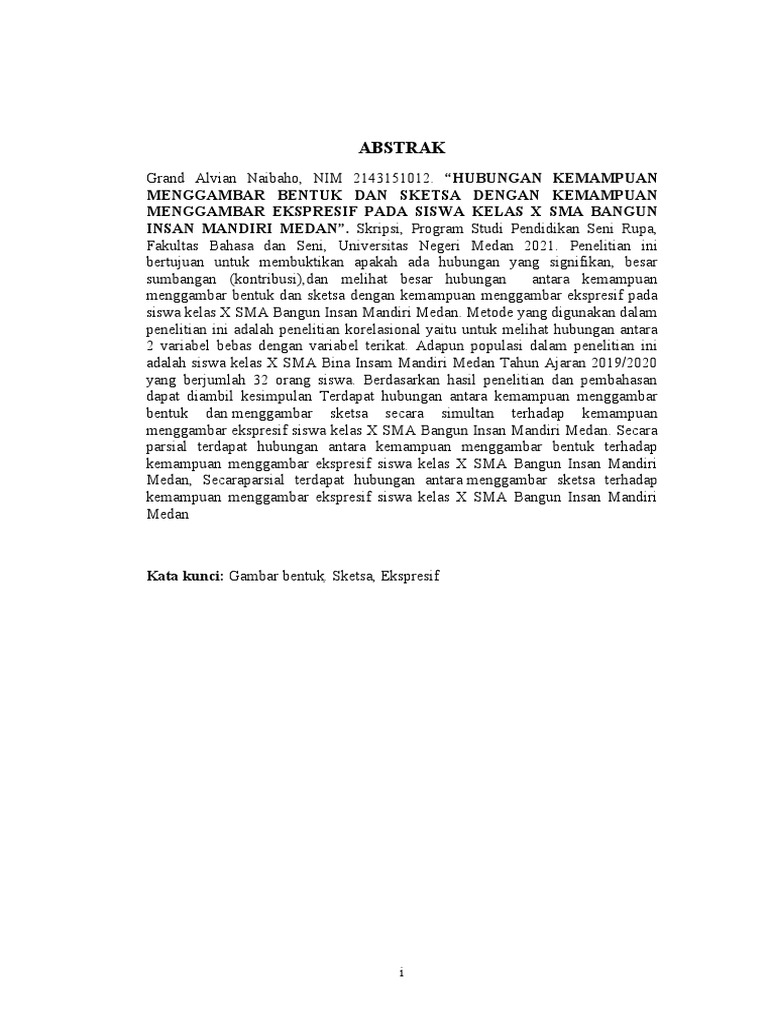 Abstrak Dan Kata Pengantar | PDF