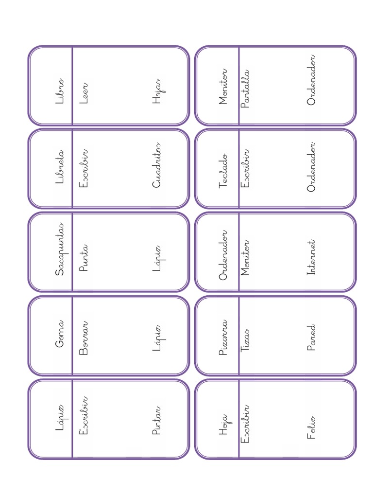 Juego de Adivinar Palabras | PDF