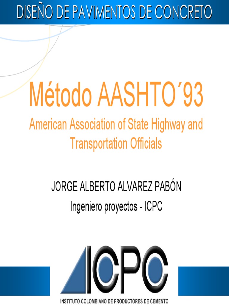 Diseño de Pavimentos de Concreto AASHTO | PDF | Hormigón | Ingeniería ...