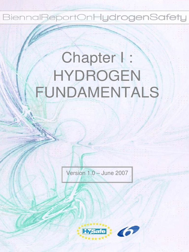 HS - Chap1 - H2 Fundamentals - V1p2 | PDF | Combustion | Hydrogen