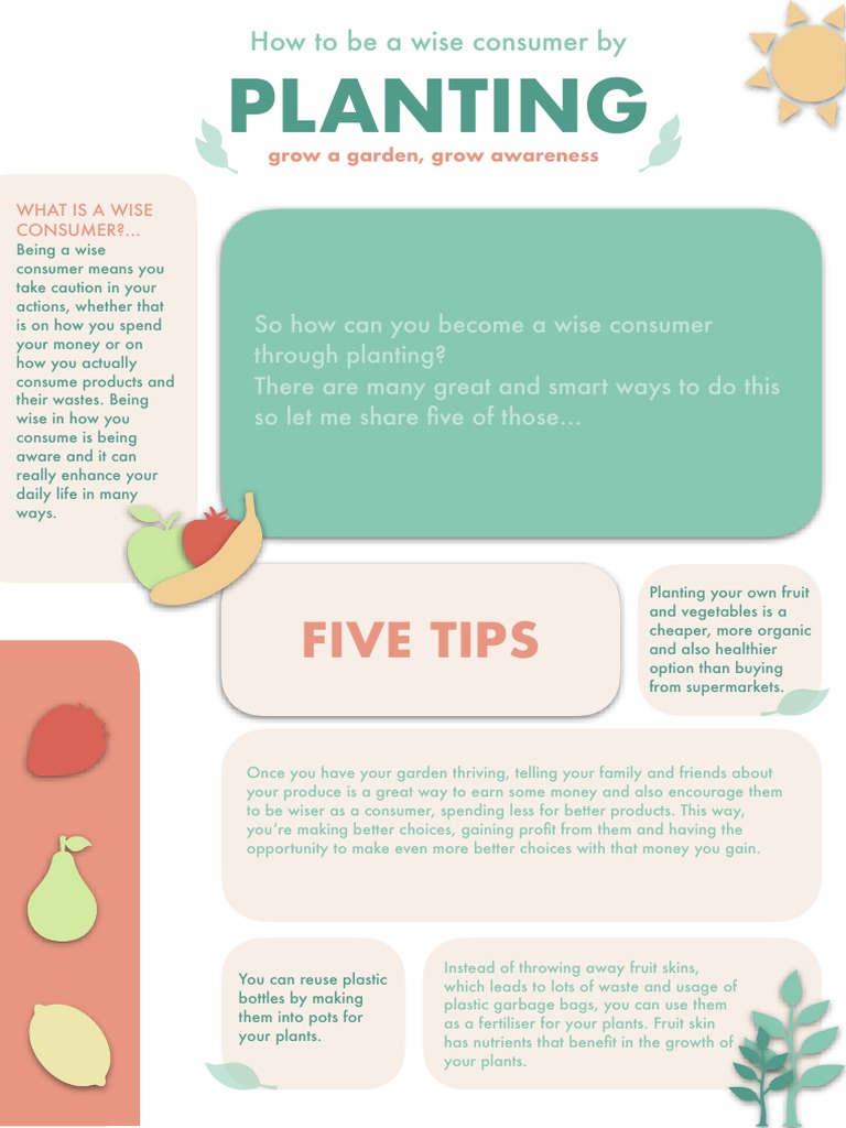 Tips for Becoming a Wise Consumer | PDF | Economy And The Environment