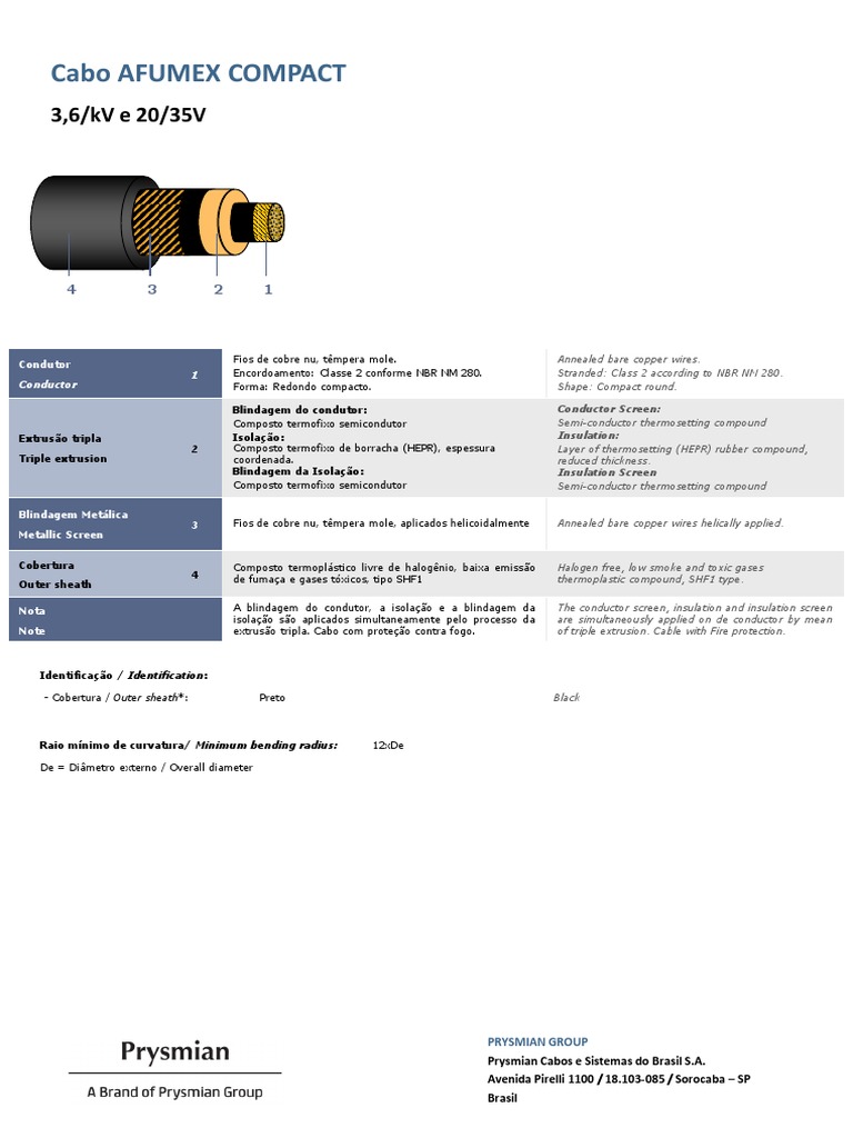 Tds 220 Afumex Compact Cu b6 NBR 16132 Brk0 | PDF