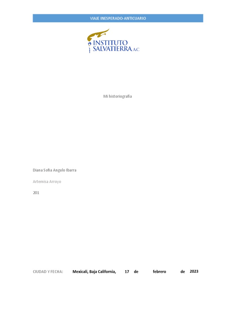Historografia Diana Sofia Angulo Ibarra 201 | PDF