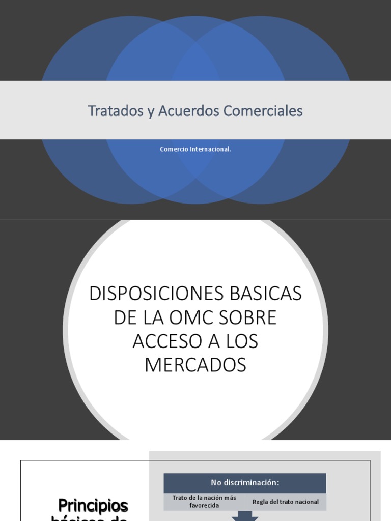 Tratados y Acuerdos Comerciales | PDF