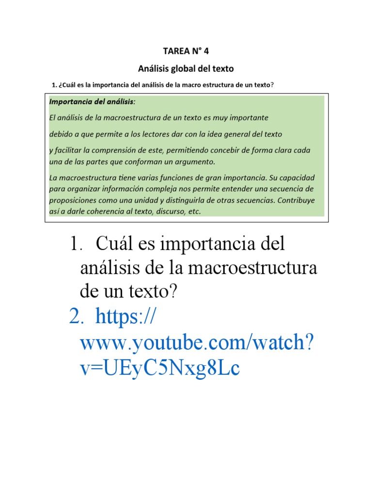 Tarea N°4 Comunicación | PDF | Sustantivo | Adjetivo