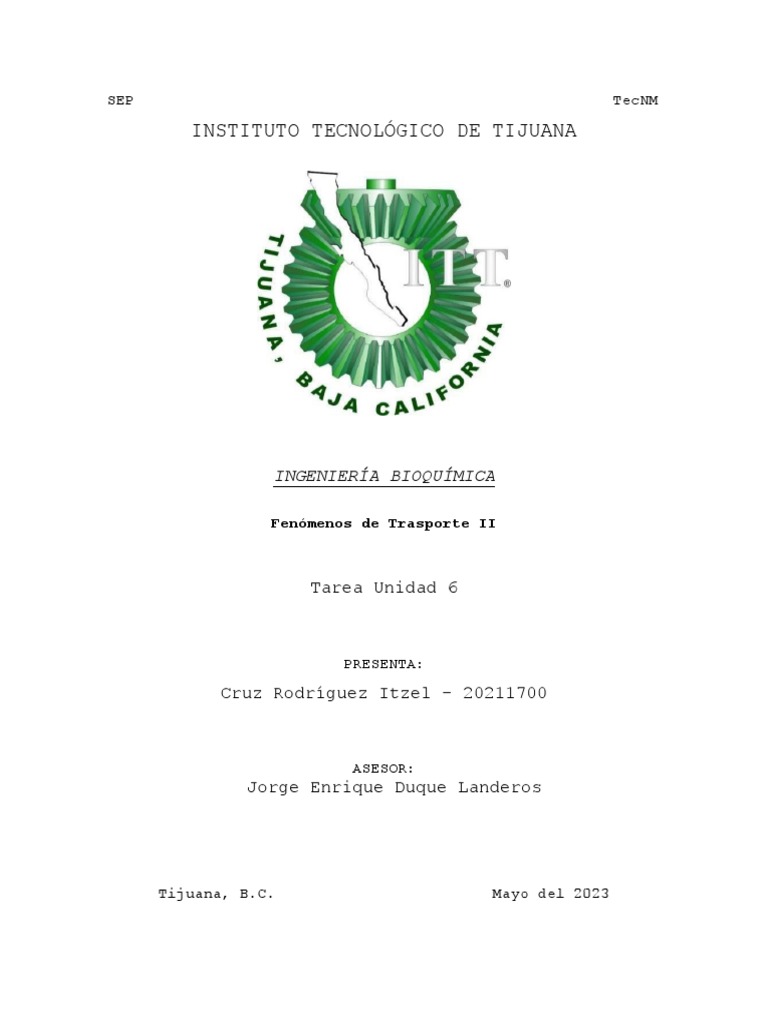 Tarea Unidad 6 Feno | PDF Tarea Unidad 6 Feno | PDF