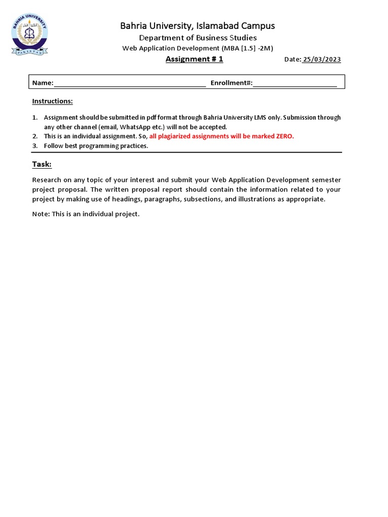 WAD Assignment 1 26032023 120540am | PDF