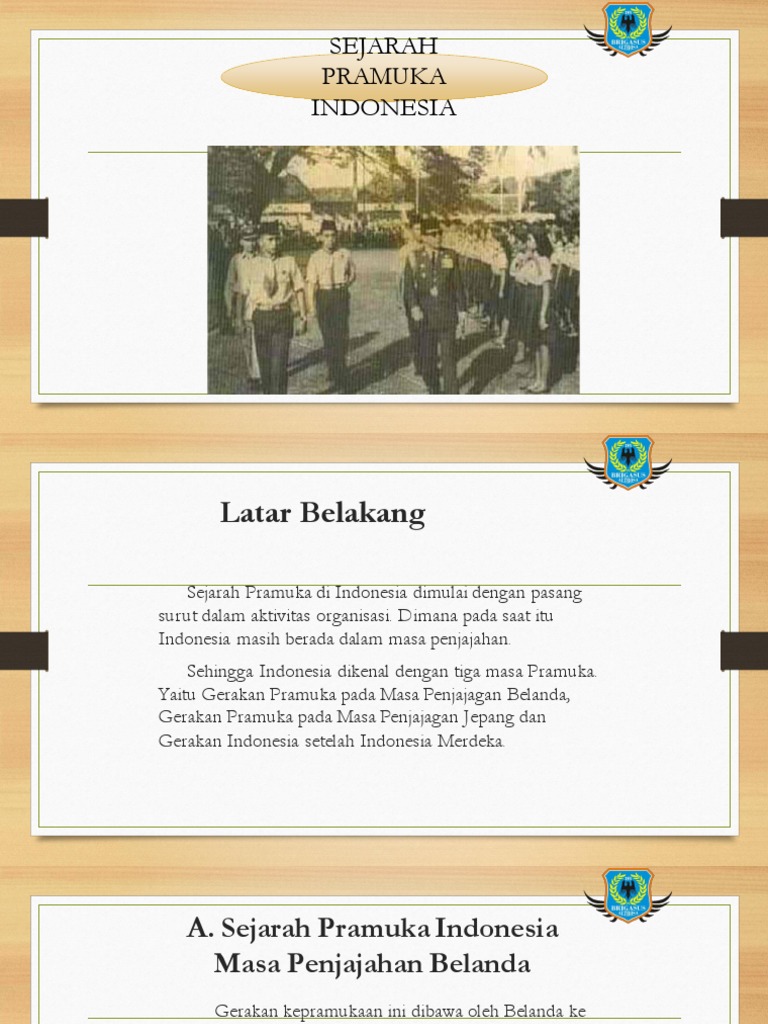 Sejarah Pramuka Indonesia | PDF
