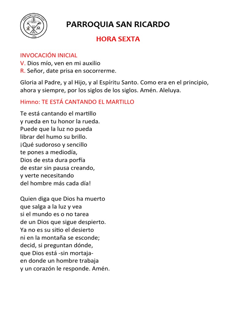 Parroquia San Ricardo | PDF