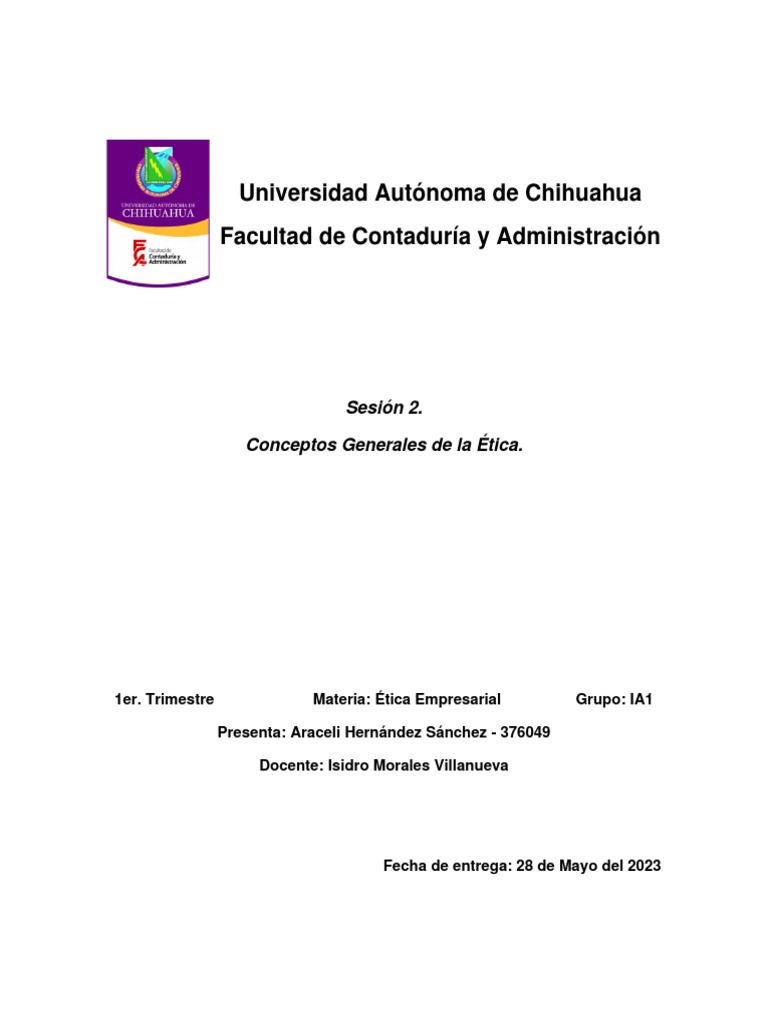 IA1 376049 ObjetoIIAct2.1 | PDF | Moralidad | Comportamiento