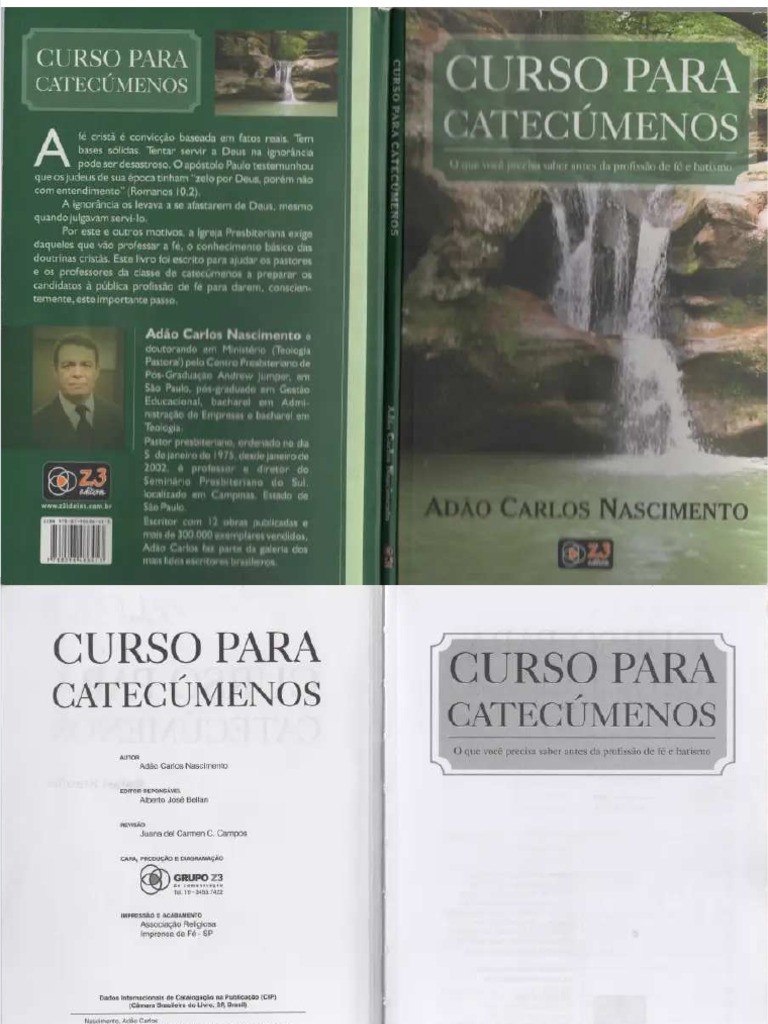Curso para Catecumenos Adao Carlos Nascimento | PDF