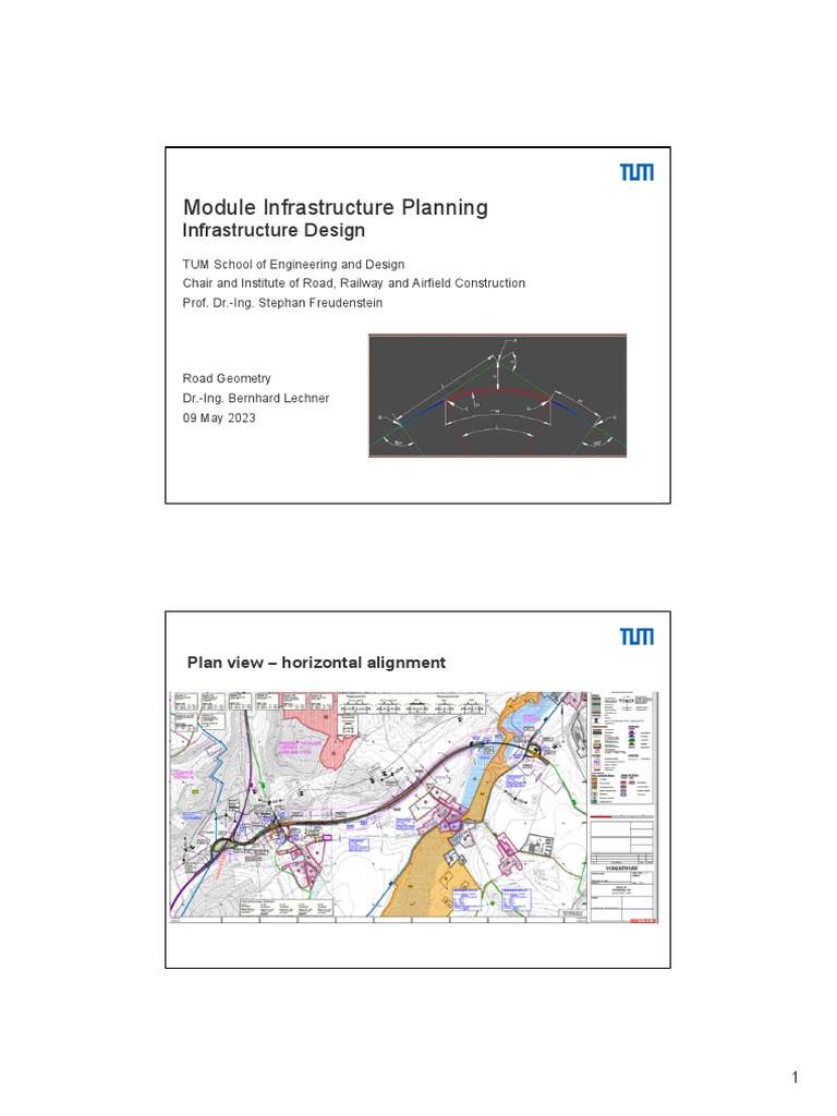 Handout - Road Alignment | PDF | Mechanical Engineering
