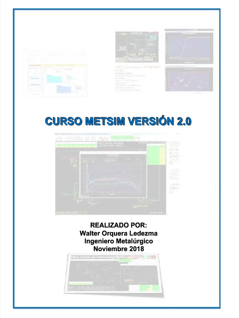 PDF Manual Metsim | PDF