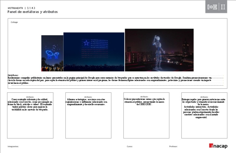 Panel de Metáforas y Atributos | PDF | Comunicación