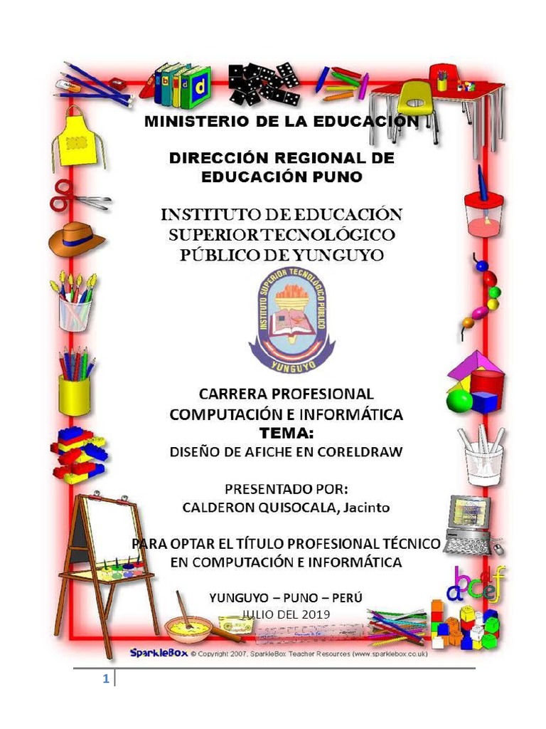 Diseño de Afiches en Corel Draw | PDF