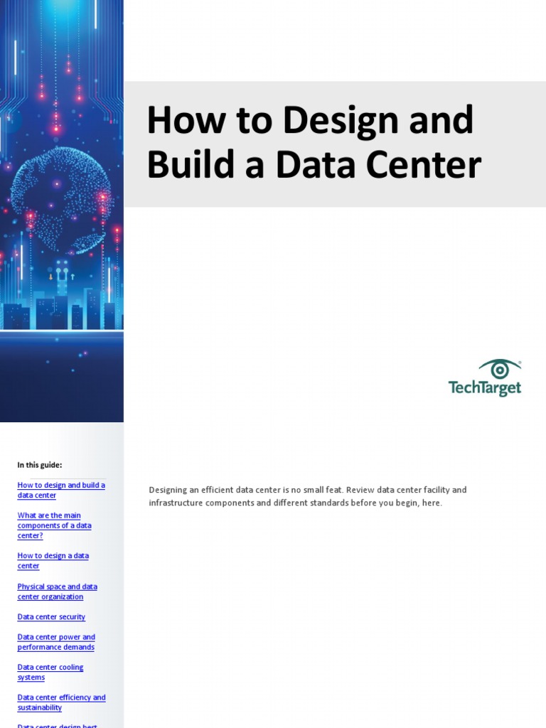How To Design and Build A Data Center | PDF | Data Center | Efficient ...