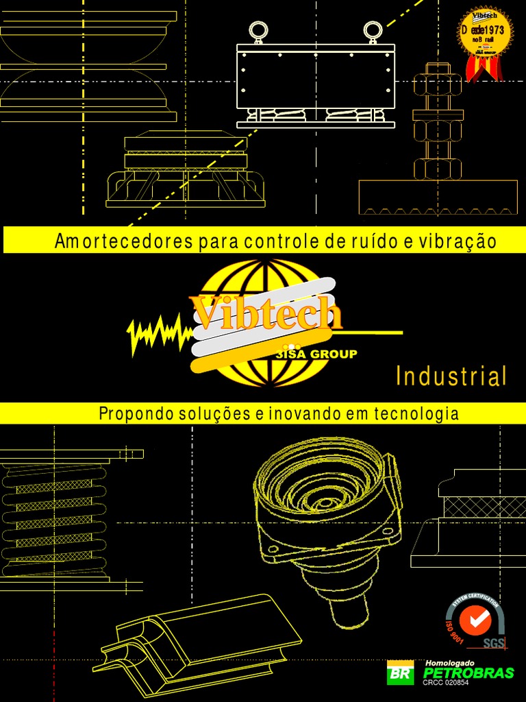 Catalogo Industrial Vibtech-778 - Amortecedor de Vibração | PDF ...