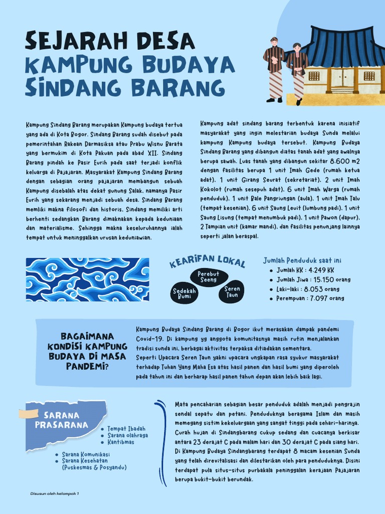 Kelompok 1 - Penelusuran Sejarah Desa | PDF