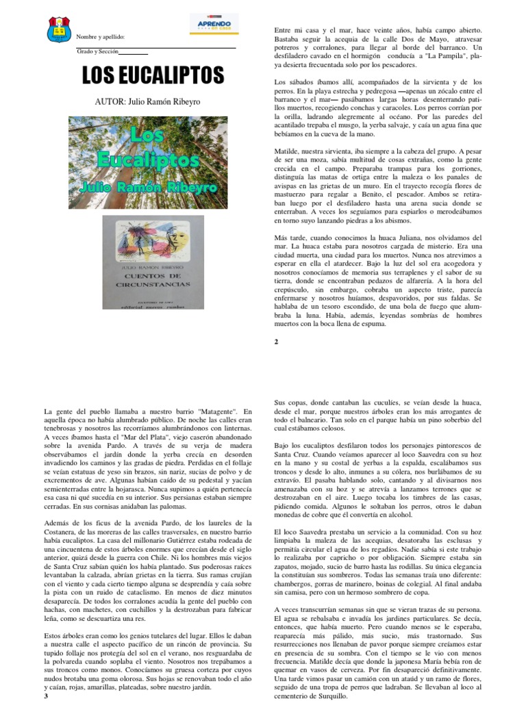 LOS EUCALIPTOS - Setiembre | PDF