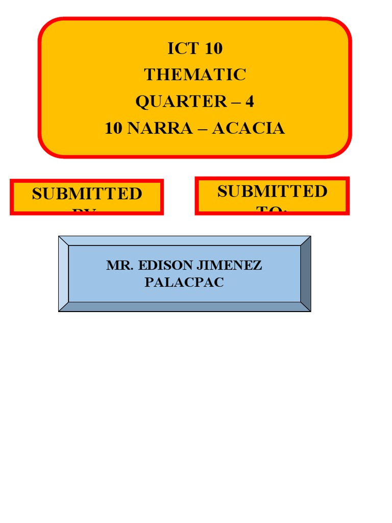 Ict Thematic Parts of Motherboard | PDF