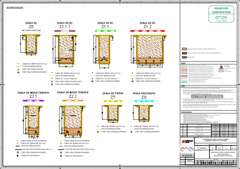Detalles De Zanjas Para Cables Eléctricos Pdf