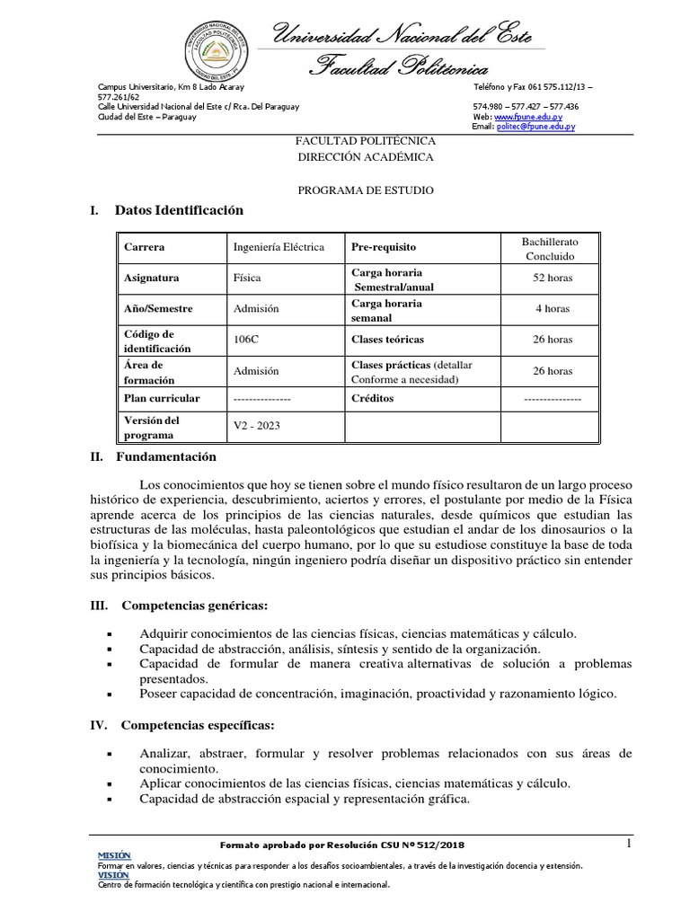 106C - Fisica - Ie | PDF