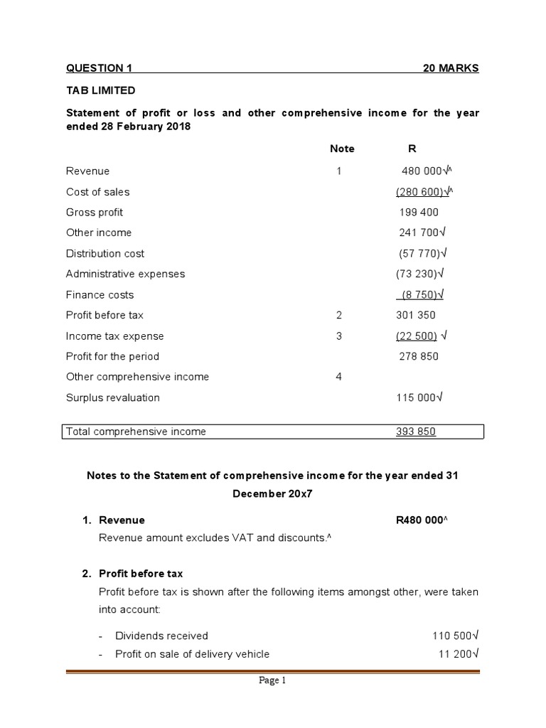 AFS Solutions | PDF | Revenue | Equity (Finance)