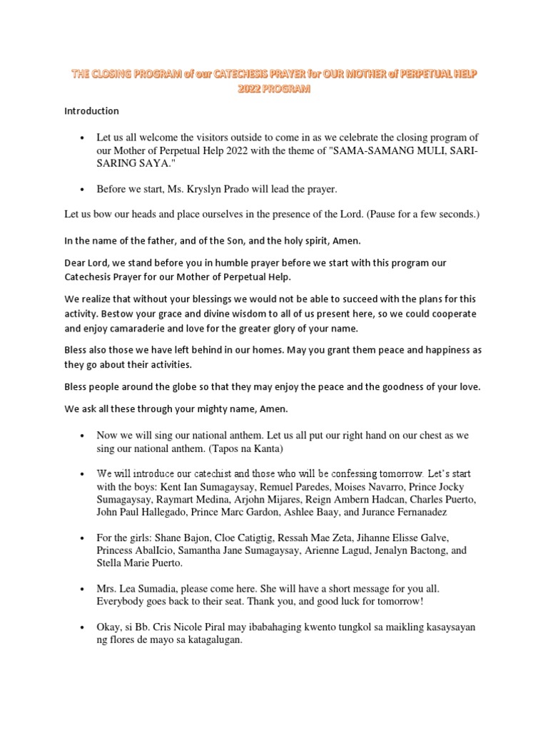 Akon Script | PDF | Prayer