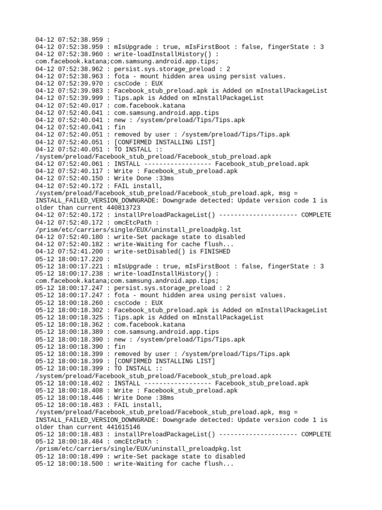 Preload Installer | PDF | Software Engineering | Tablet Computer