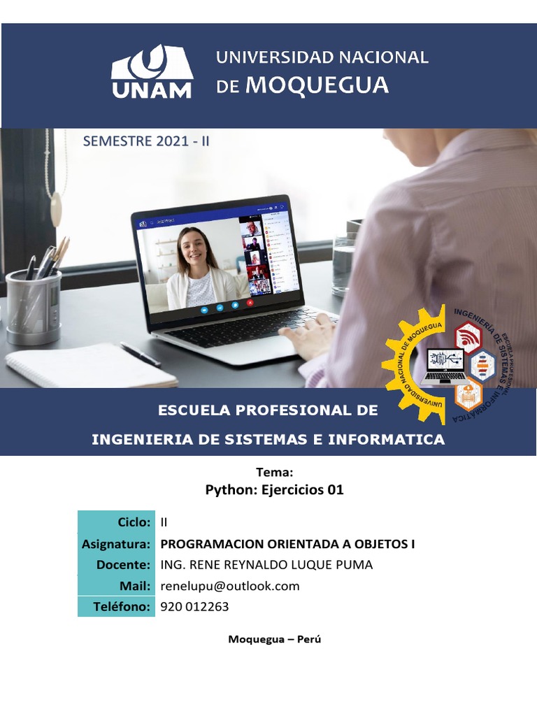 Ejercicios 1 POO1 | PDF | Lenguaje de programación | Programa de computadora